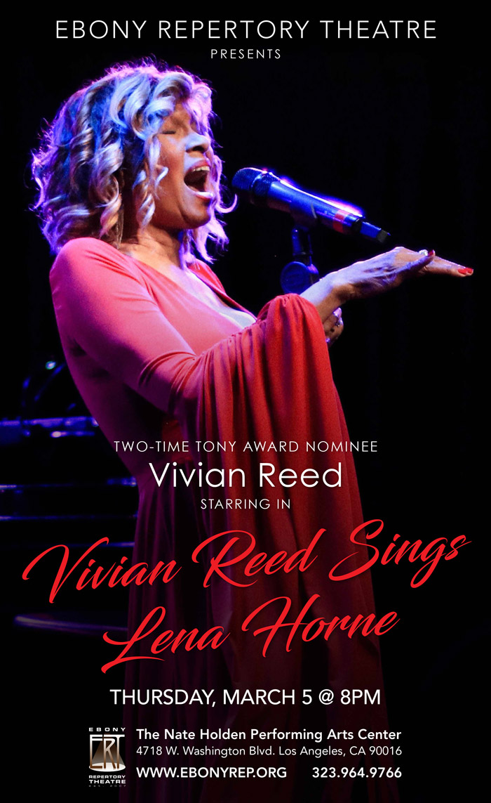 Vivian Reed Sings Lena Horne in Los Angeles, CA – Vivian Reed